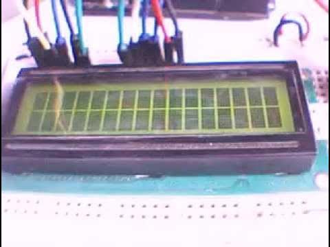 Arduino LCD Thermometer with LM35 temp sensor. - YouTube
