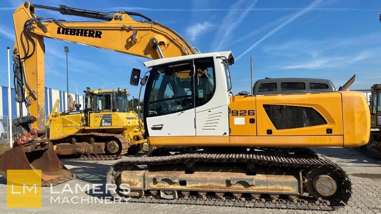 Liebherr R 926 LC for sale @ lamersmachinery.com - YouTube