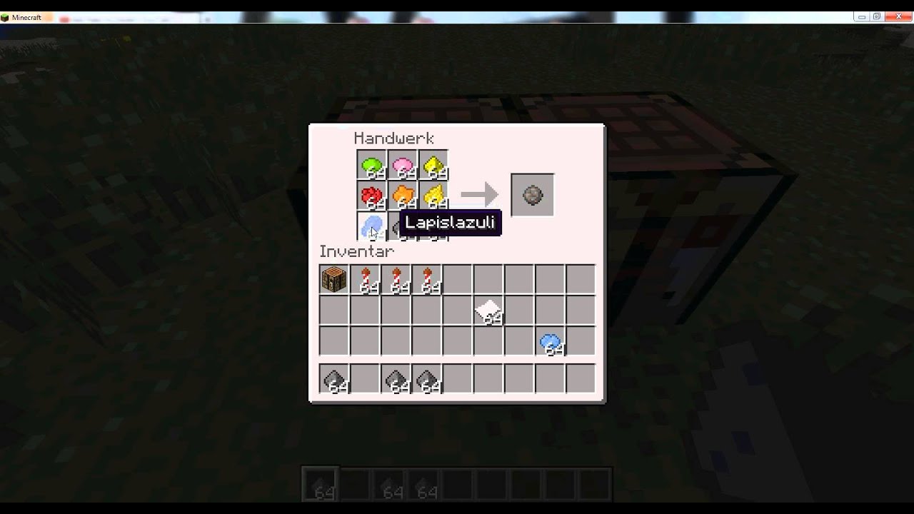 Minecraft Feuerwerksraketen bauen - YouTube