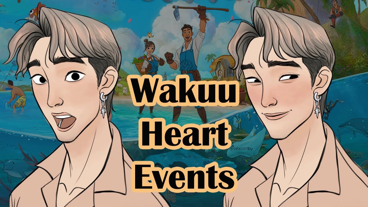 All Wakuu Heart Events and Marriage in Coral Islands (English) - YouTube