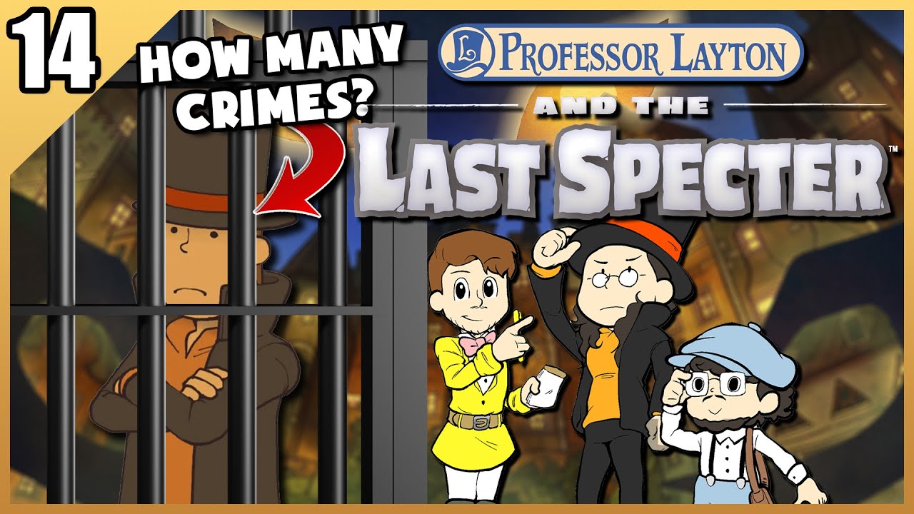 Layton goes to Jail! | Professor Layton and the Last Specter with an ...