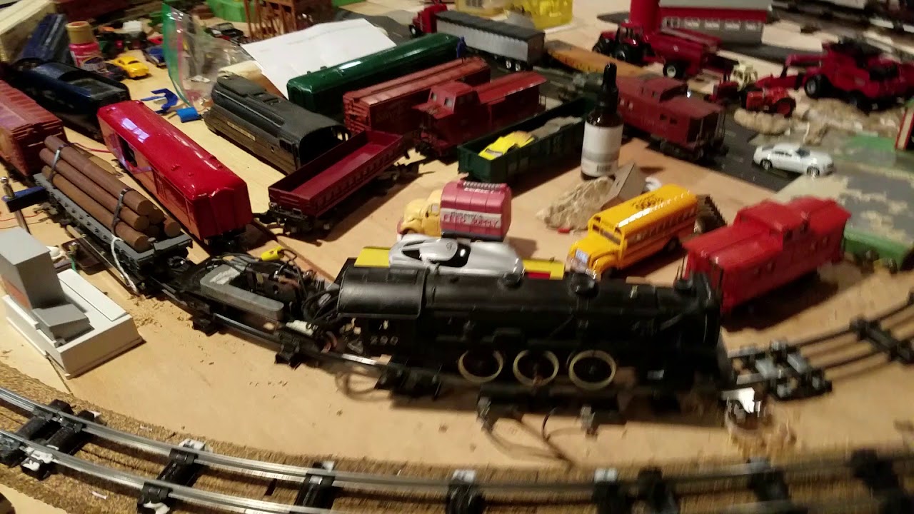 American Flyer 290 testing repairs - YouTube