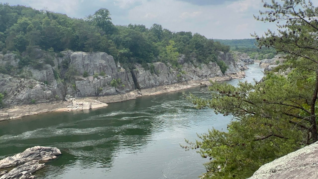 Spectacular view of Mather Gorge - YouTube