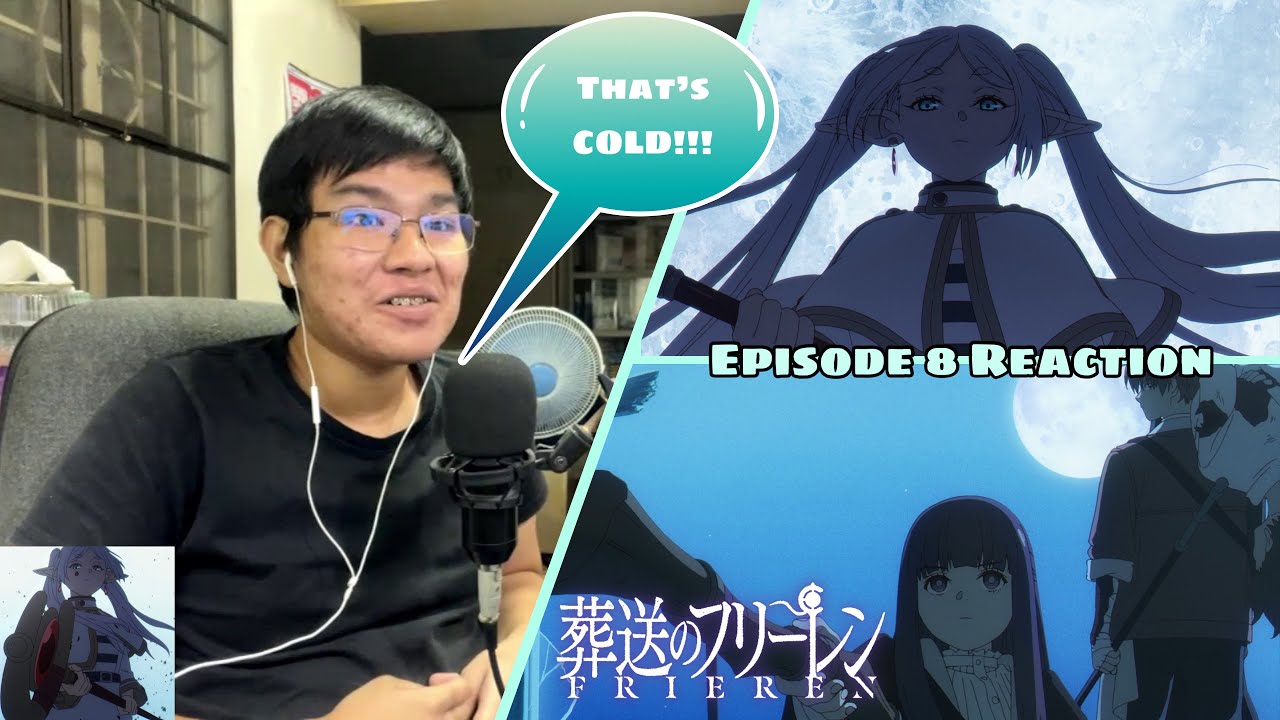 FRIEREN THE SLAYER IS COLD!! | Frieren: Beyond Journey's End Episode 8 ...