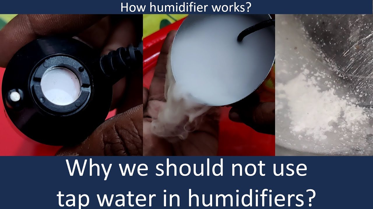 #Humidifier / mist maker #experiment. Why we should not use tap water ...