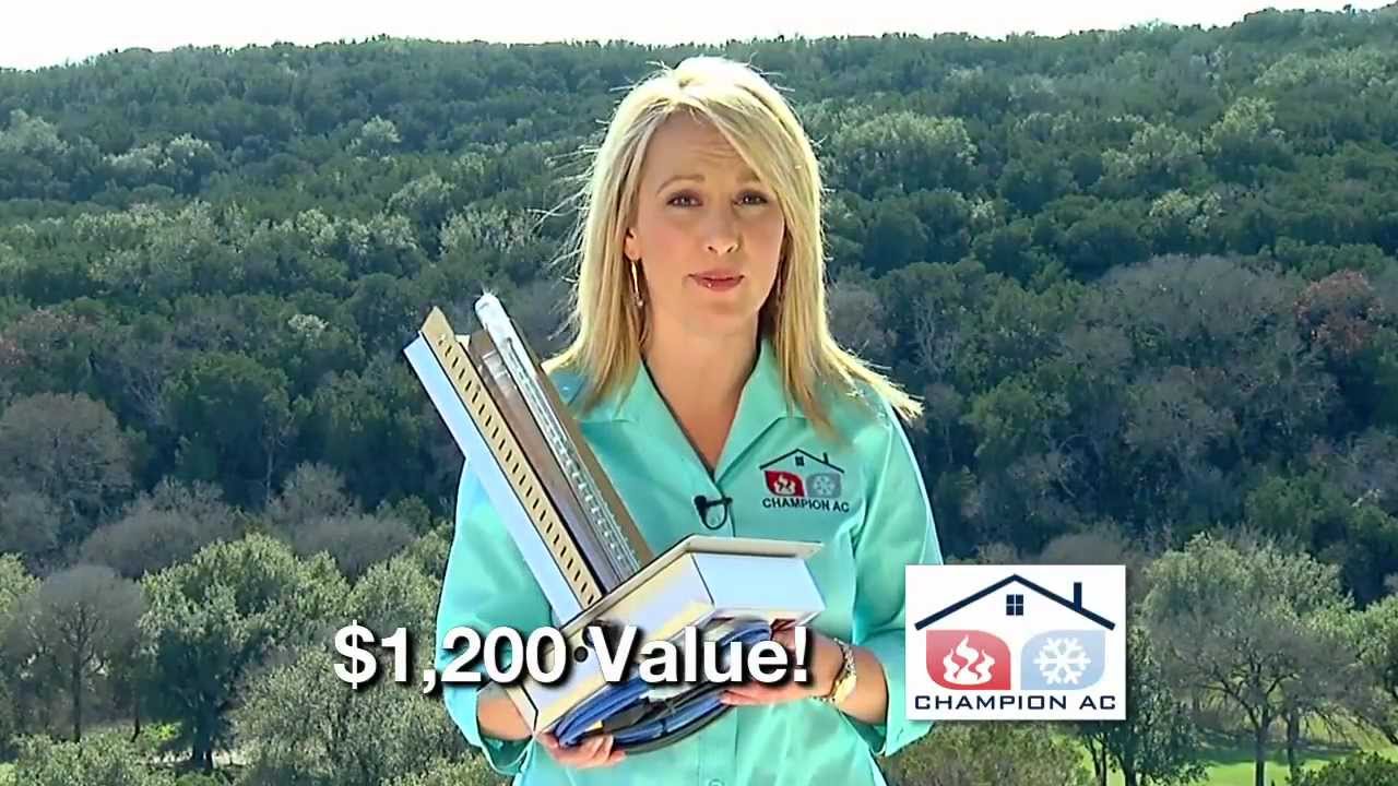 Champion AC Spot with Jennifer Broome - Spring 2012: Replacing Your AC ...