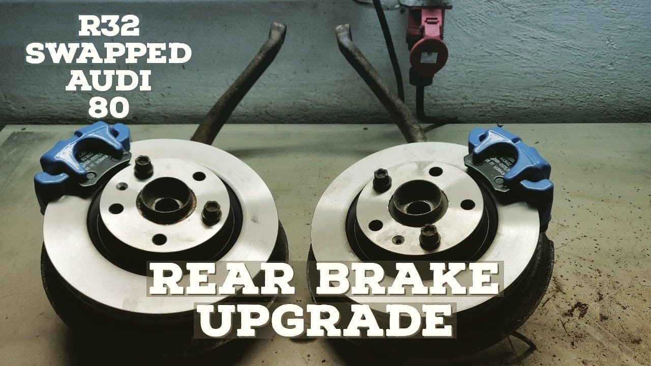 Audi Quattro VR6 engine swap (Part 9) | Rear brake upgrade | Wolf ...