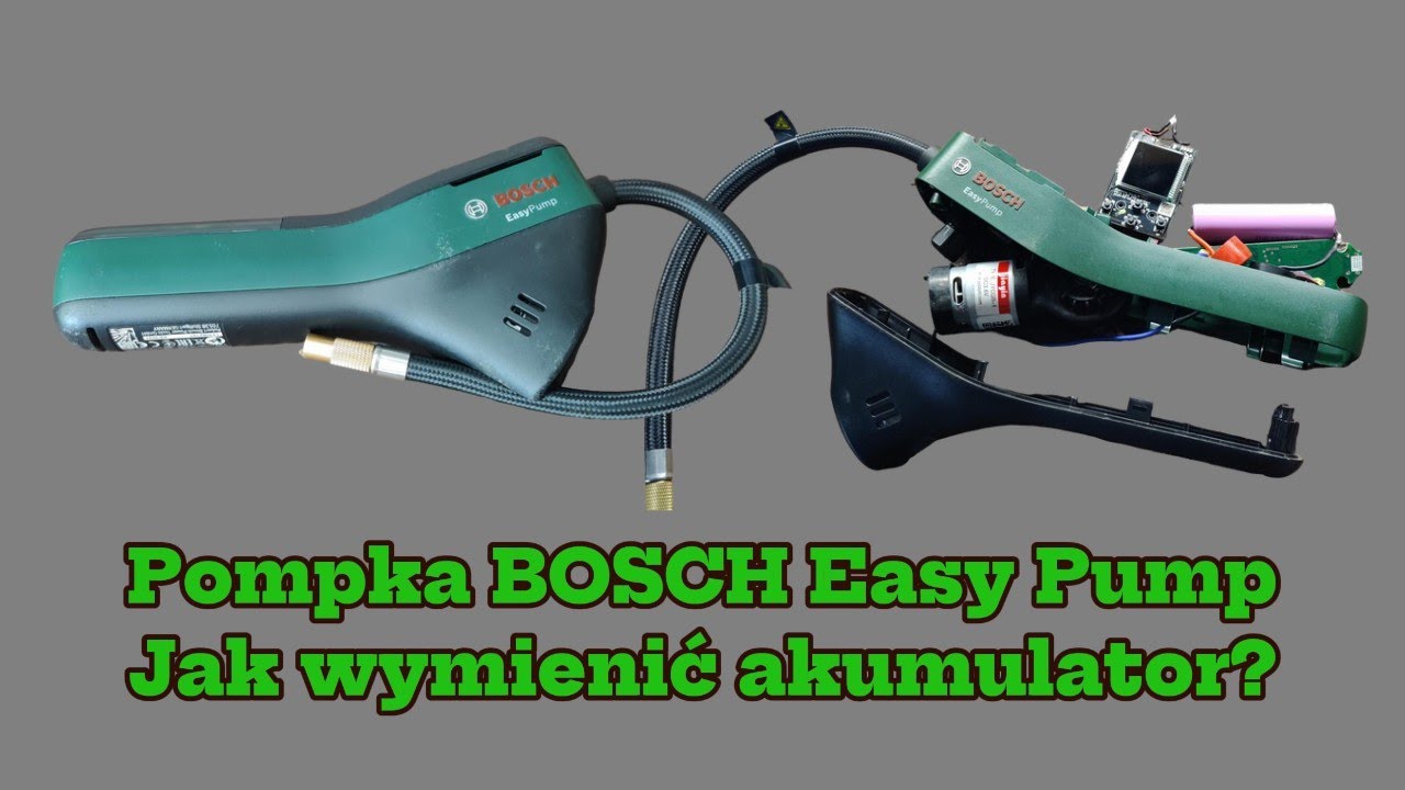 Bosch Easy Pump Anleitung