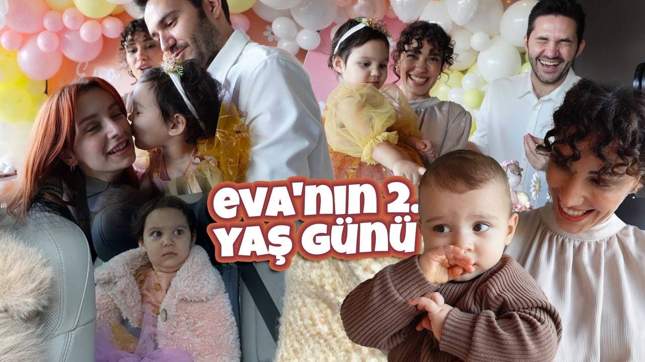 Eva'nın ikinci yaş günü! - Nisan's Vlog! - YouTube