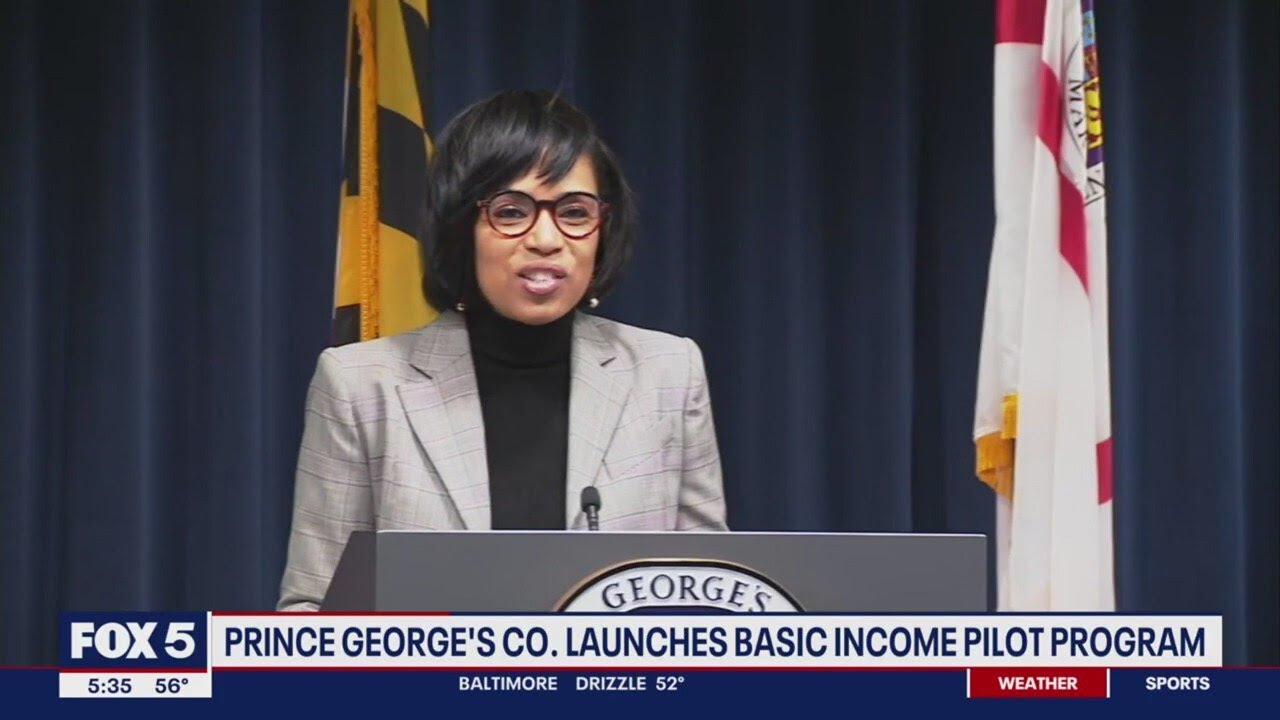 Prince George's County launches basic income pilot program - YouTube