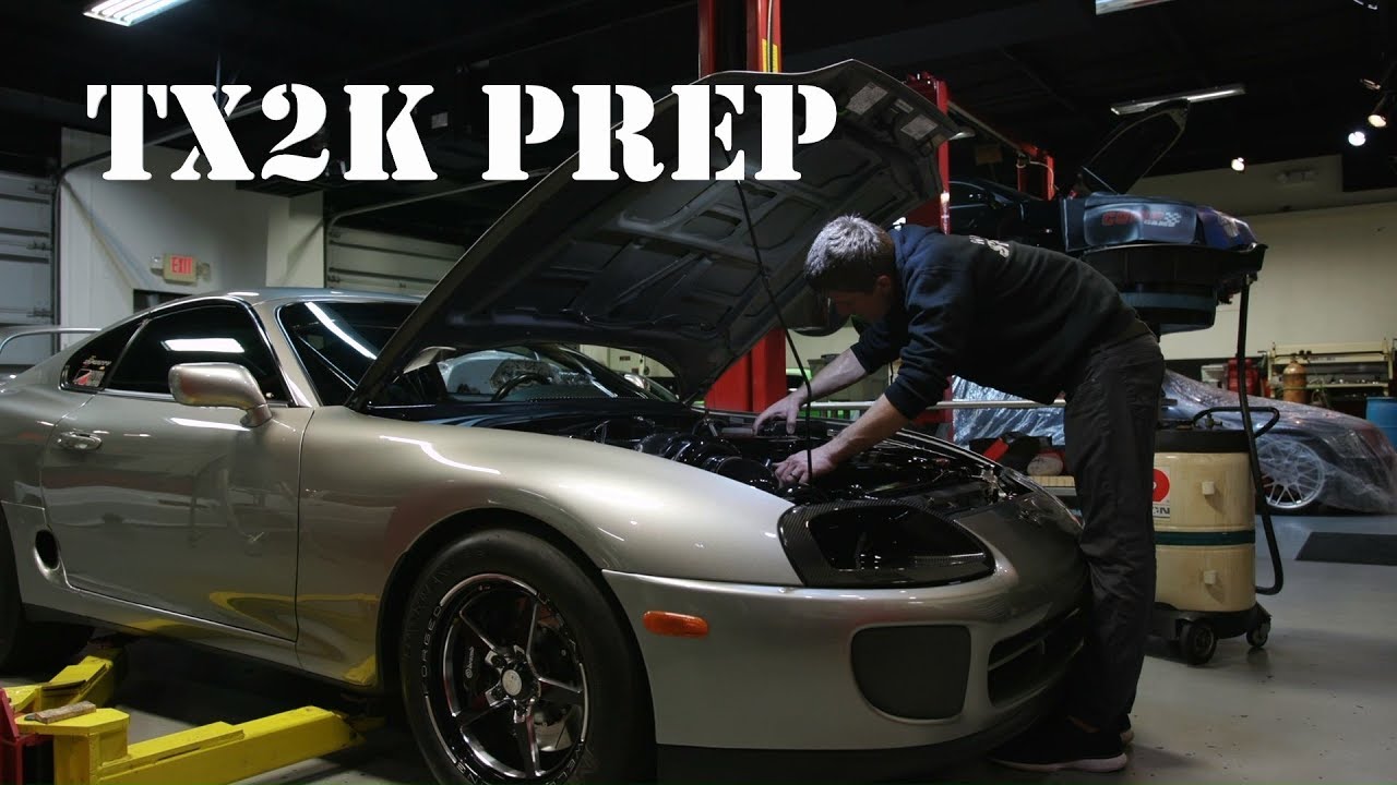 Prepping the Supra for TX2K19 STICK SHIFT CLASS! - YouTube
