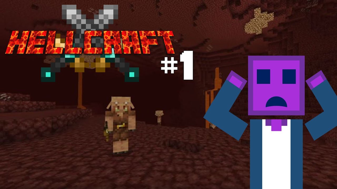 Minecraft pero empiezo en el nether | Hellcraft #1 - YouTube