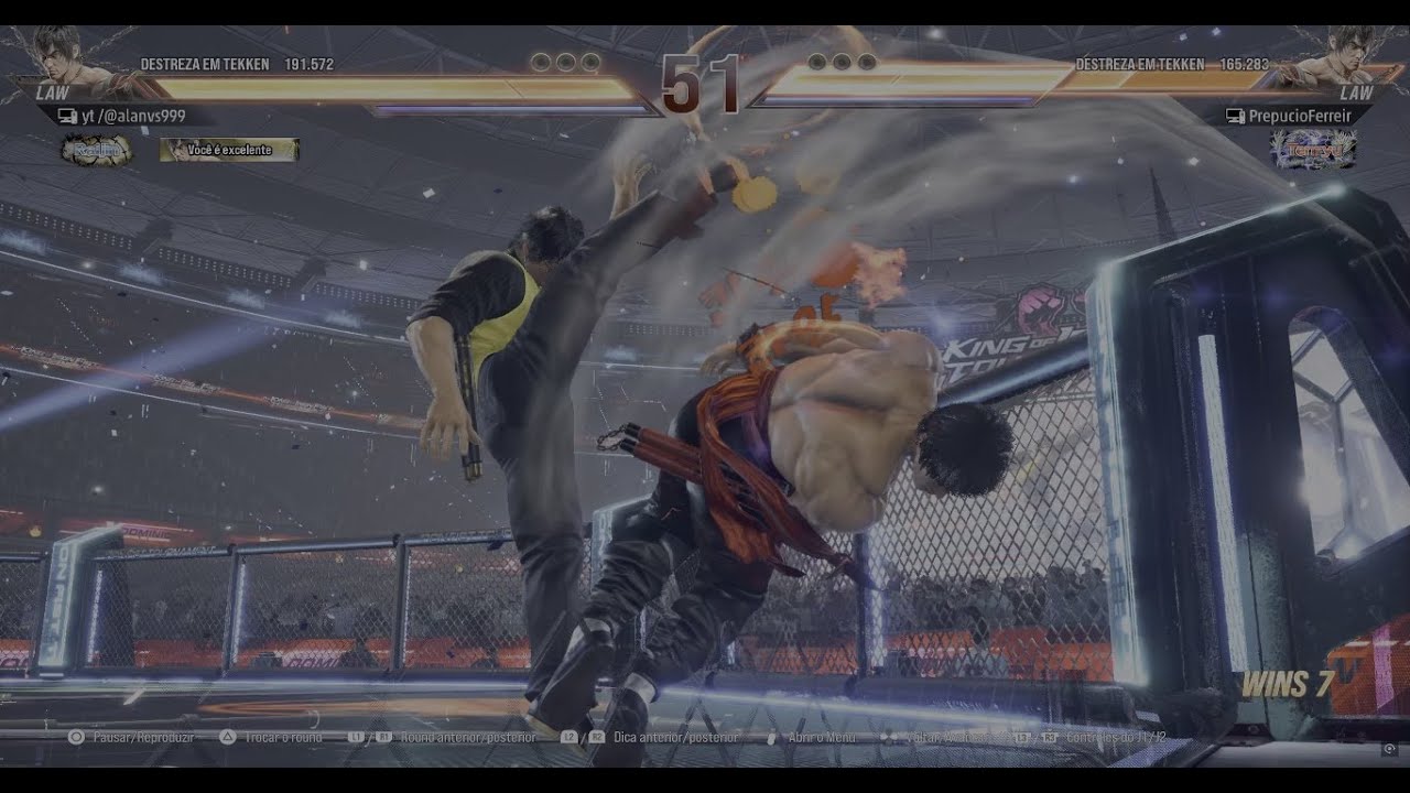 #tekken8 alanvs999 Vs PrepucioFerreir (Dragon Parry 5° battle) - YouTube
