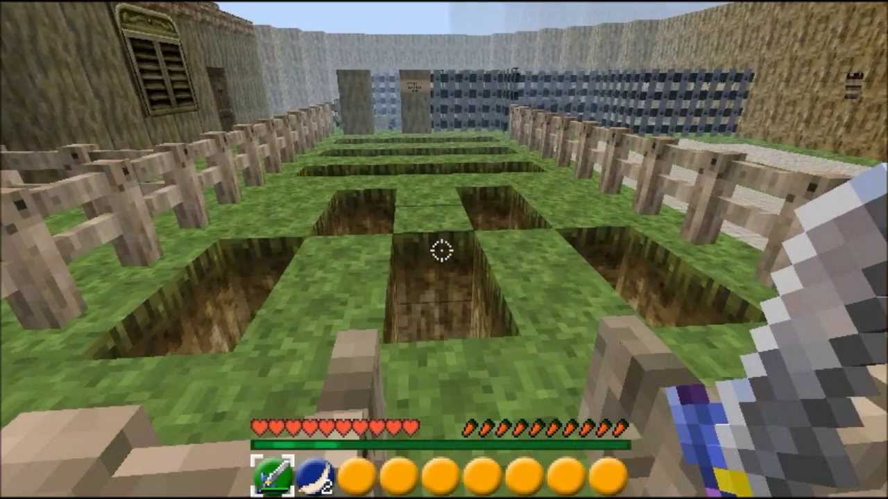 Minecraft: The Legend of Zelda Obstacle Course: Lon Lon Ranch (Ep2 ...