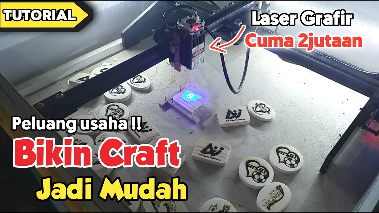Mesin Laser Grafir Kayu - Tutorial Lengkap Laser GRBL - YouTube