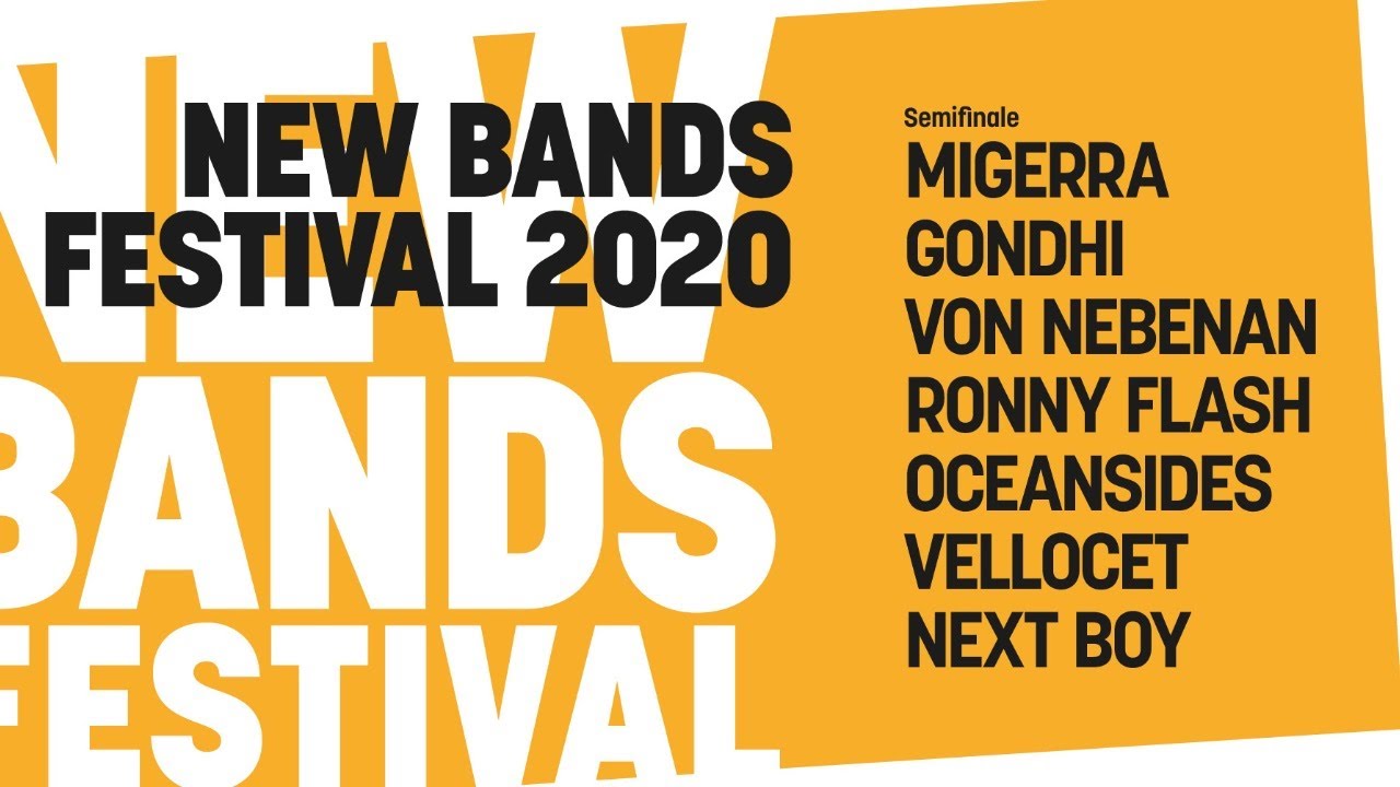 New Bands Festival 2020 Semifinale - YouTube