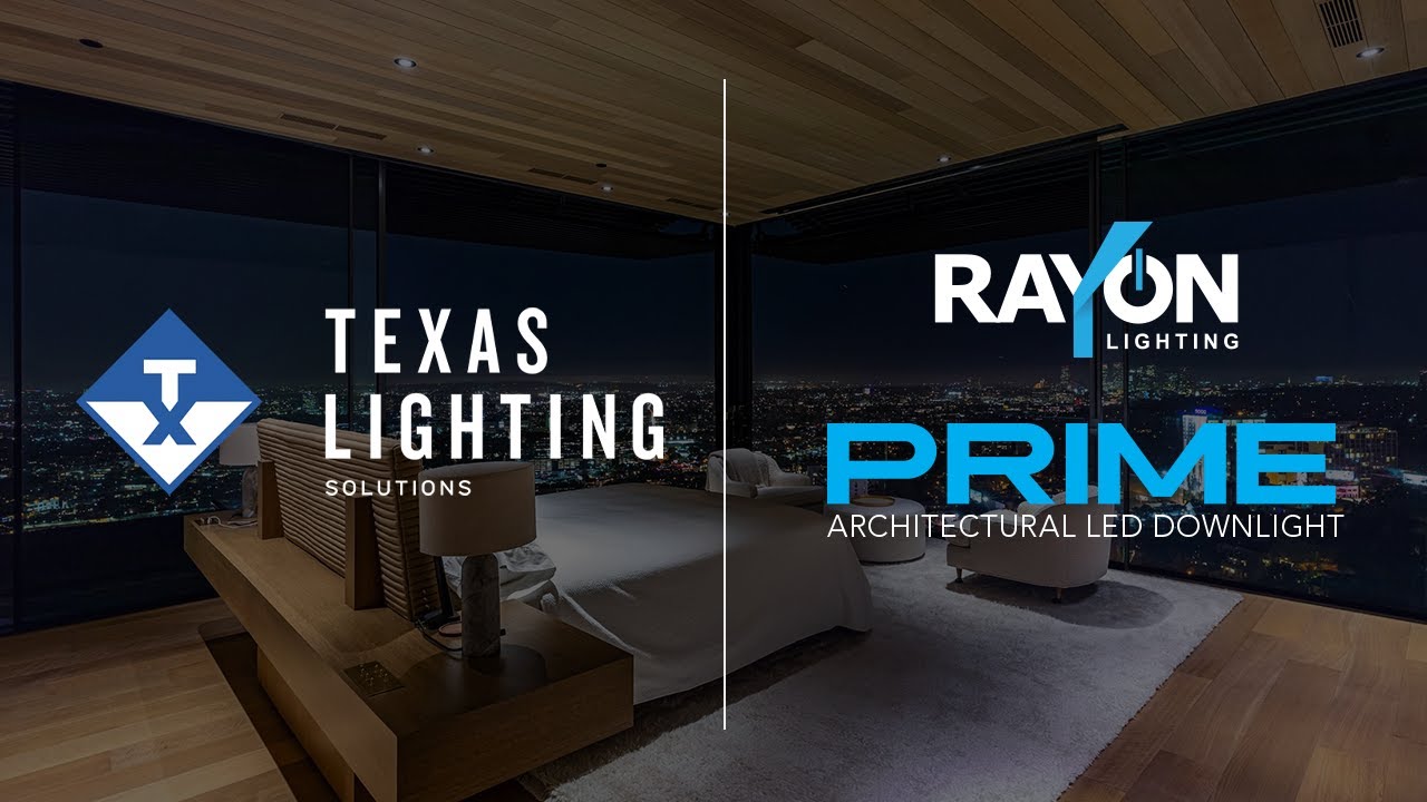 PRIME Architectural LED Downlight. Texas Lighting - YouTube