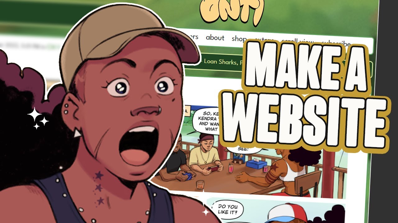 YOU should make a Website for your Webcomic! - YouTube