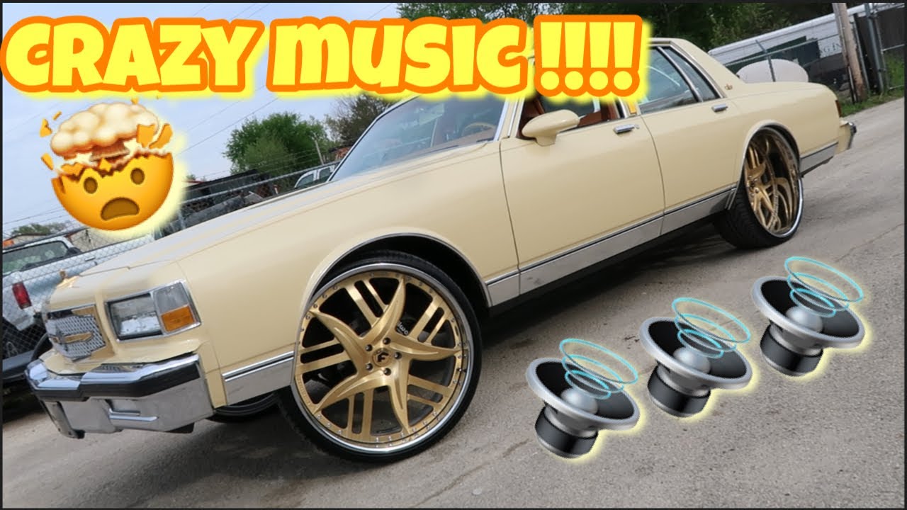 BALL HEAD 1987 CHEVY CAPRICE ON 26 INCH GOLD FORGIATO WHEELS - YouTube