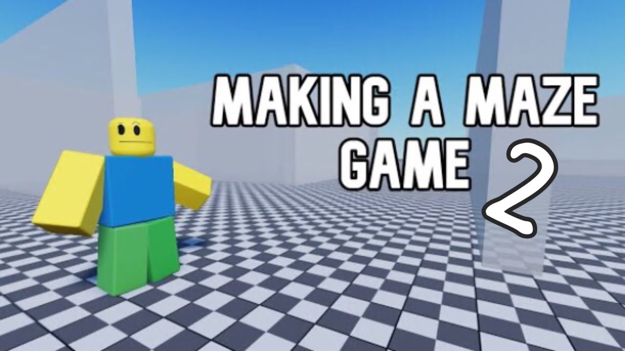 I Tried Making a Maze game in Roblox Studio | Devlog 2 | Scripting AND ...