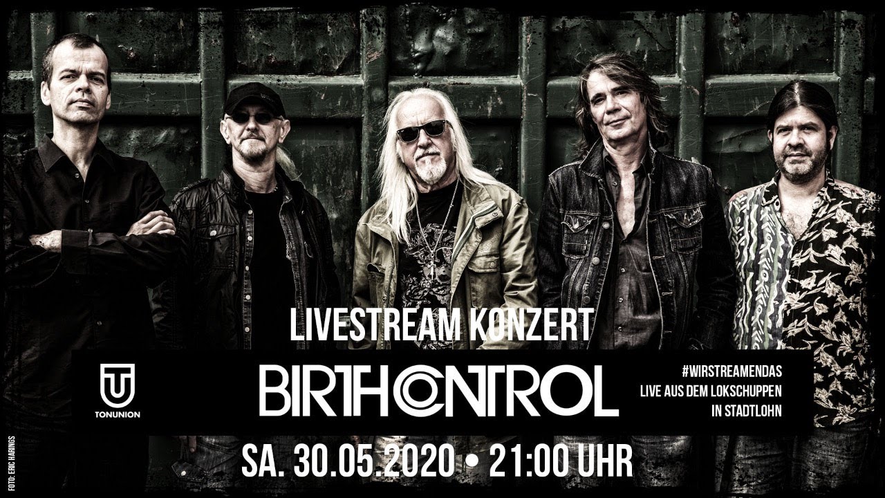 Birth Control - Livestream Konzert - YouTube