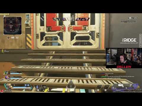 DELLOR - BANNED Keyboard SMASH Rage #apex #twitch - YouTube