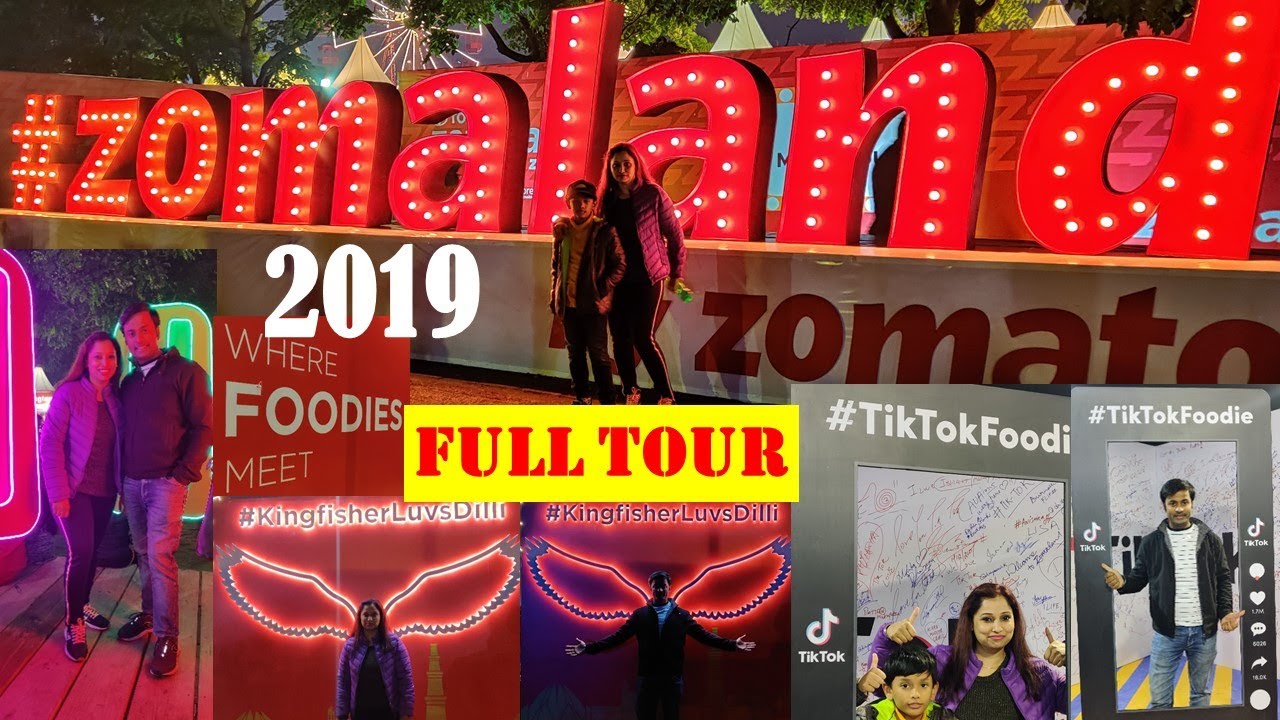 #Zomaland 2019/2020 by Zomato in New Delhi | Food Festival/Carnival ...