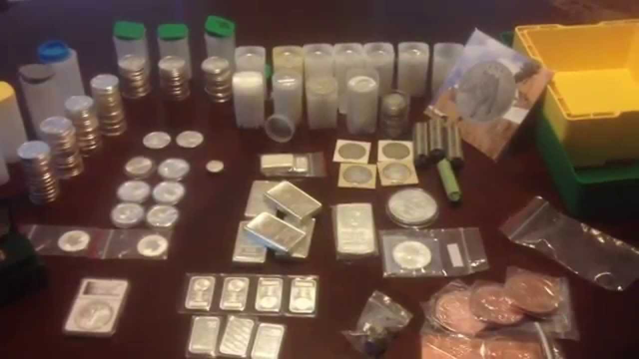 Silver Stacking: How much can physically be stacked in a year? - YouTube