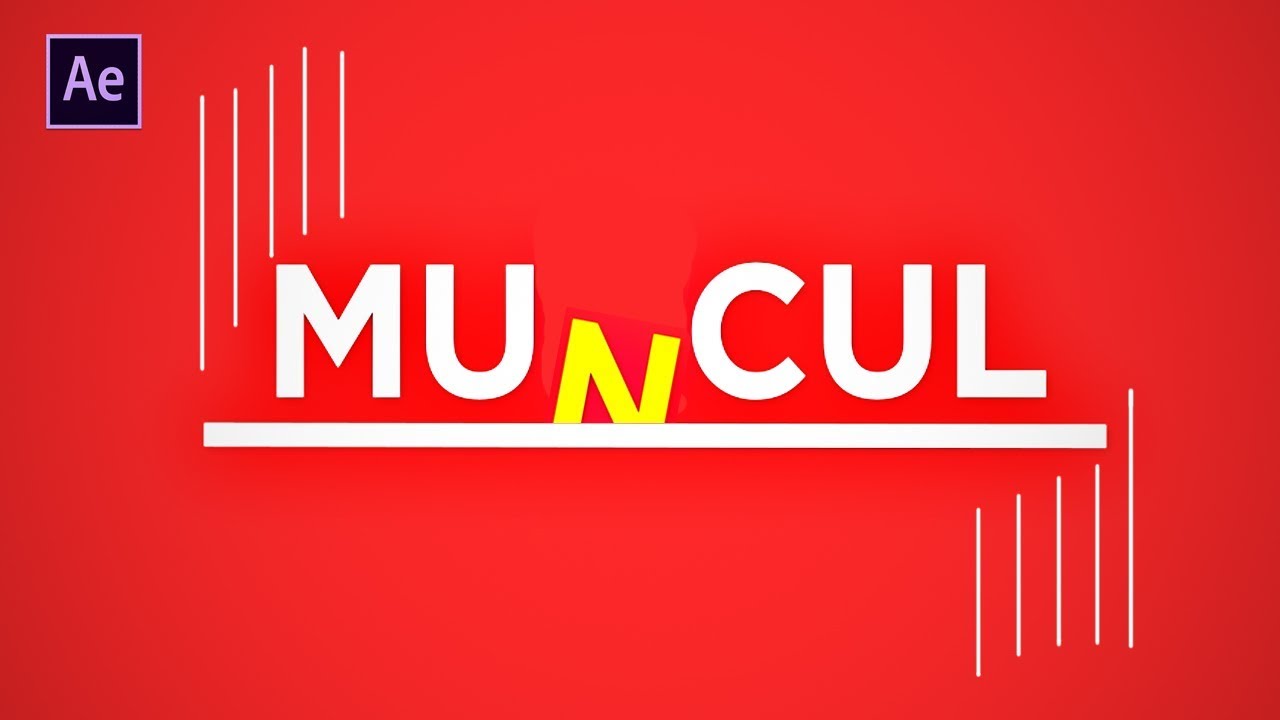 After Effects Tutorial - Text Reveal Motion Graphics [BAHASA INDONESIA ...