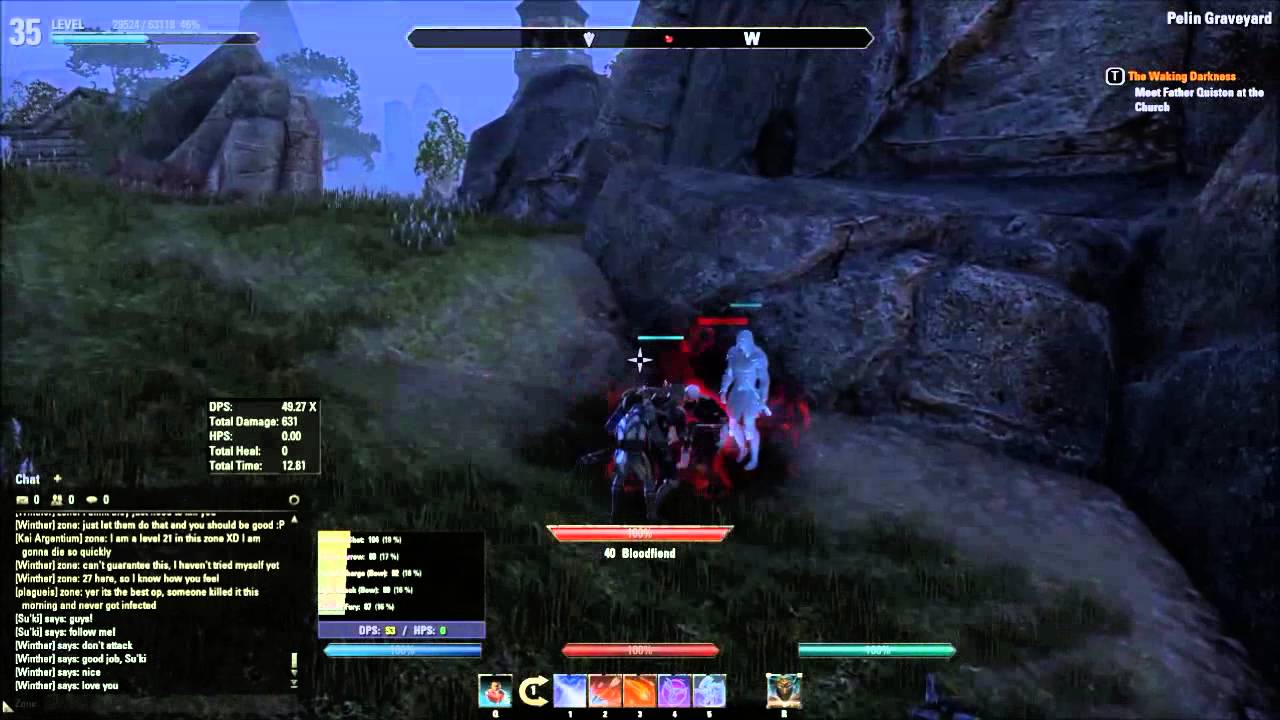 ESO Vampire becoming a Vampire - Live EU Server - YouTube