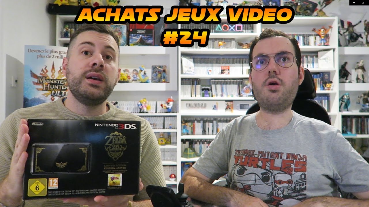 ACHATS JEUX VIDÉO #24 +38 TITRES ET DES CONSOLES COLLECTOR - YouTube