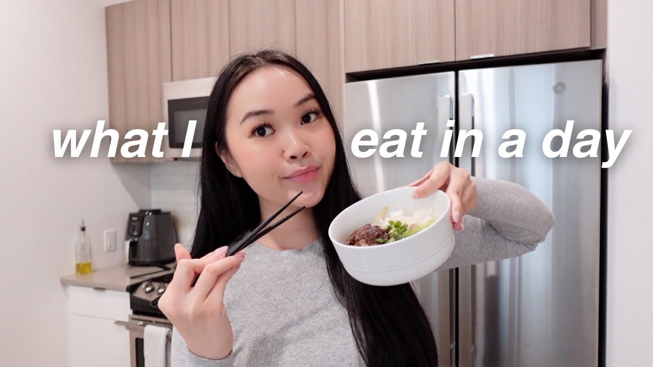 what I eat in a day | (simple home cooked meals) - YouTube