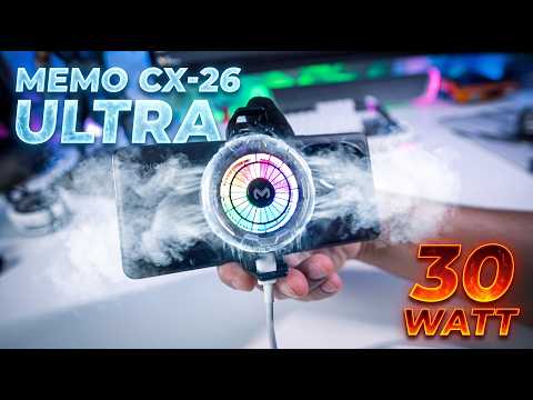 ❄️Telefon Resmen BUZ KESTİ! MEMO CX26 Ultra 30W İncelemesi