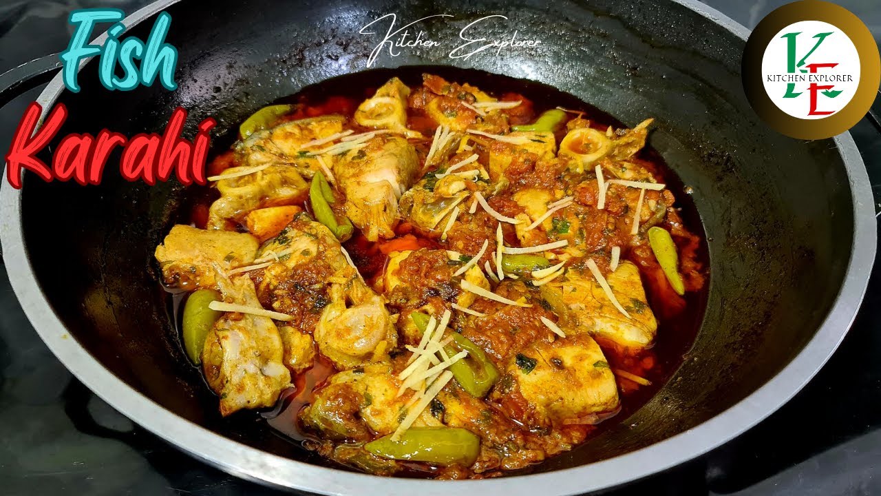 Fish Karahi | Finger Licking Fish Karahi Recipe | مچھلی کی کڑاہی | How ...