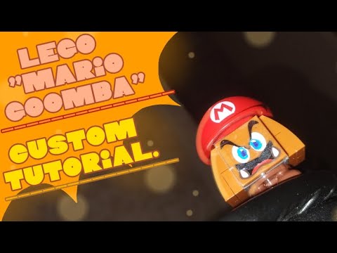 Lego "Mario Goomba" Custom Character Tutorial | SpeedBuild | Seb.5 ...