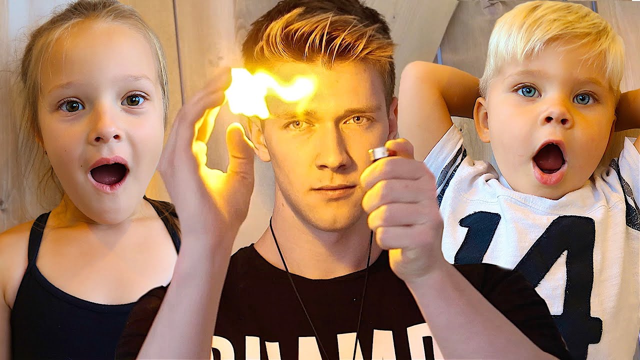 TODDLERS REACT TO MAGIC! (w/ Collins Key!) - YouTube