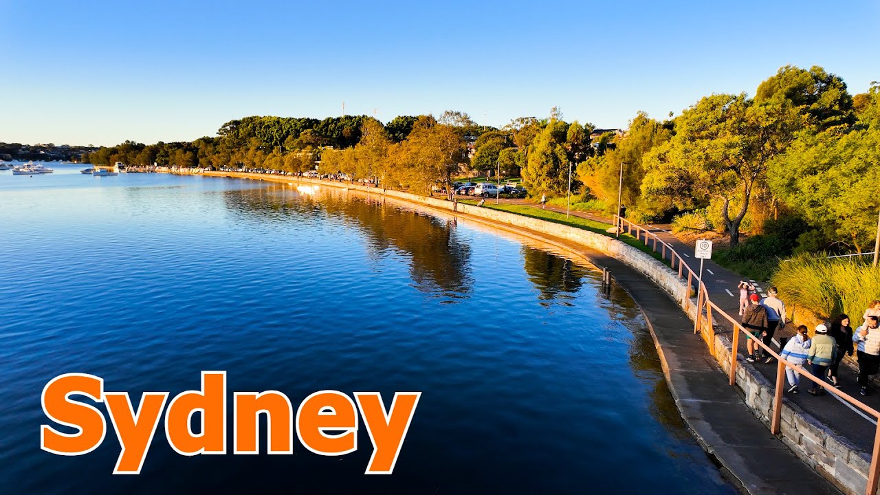Sydney Australia Walking Tour - The Bay Run | 4k - YouTube