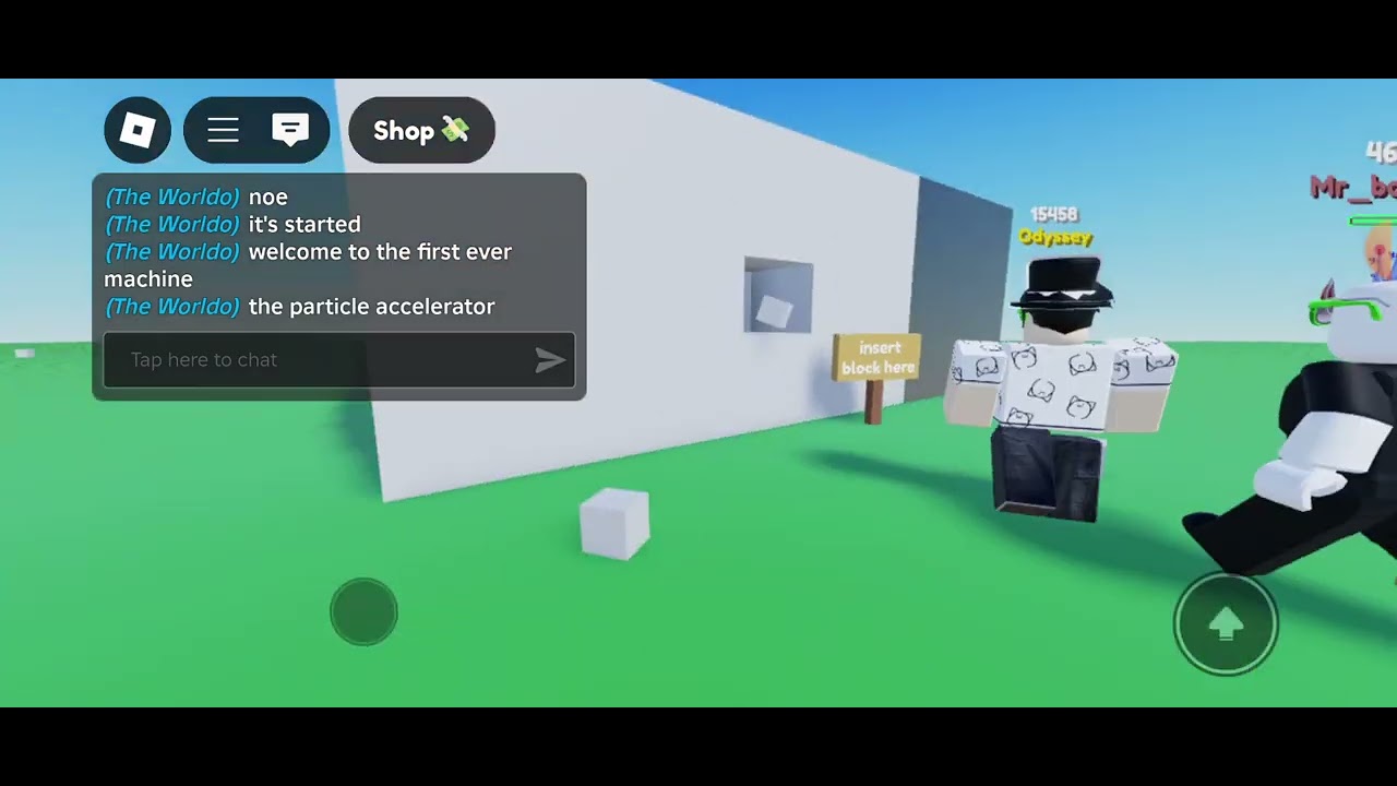 Particle accelerator inside The Chosen One Roblox - YouTube