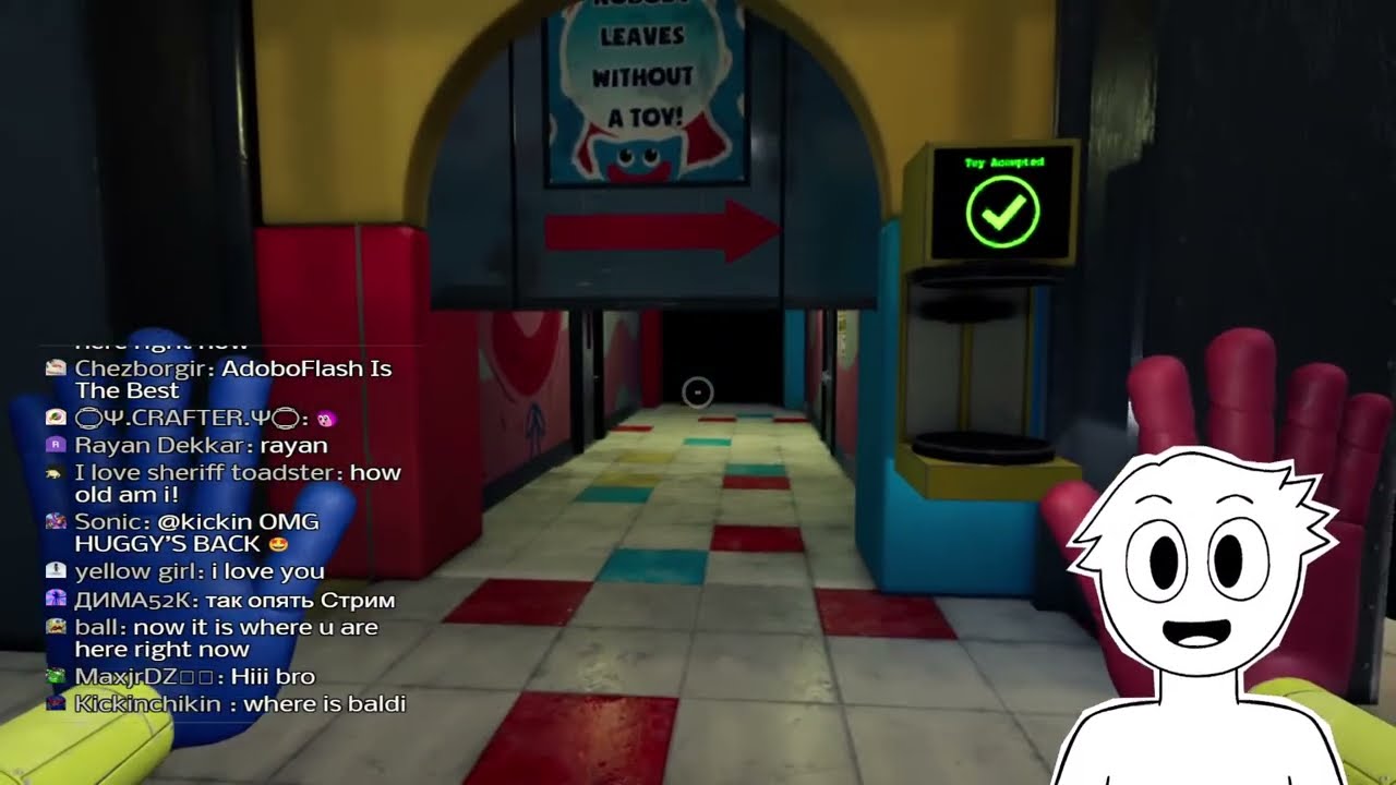 POPPY PLAYTIME CHAPTERS 1, 2, 3 ZERO DEATH EDITION! PART 1 - YouTube