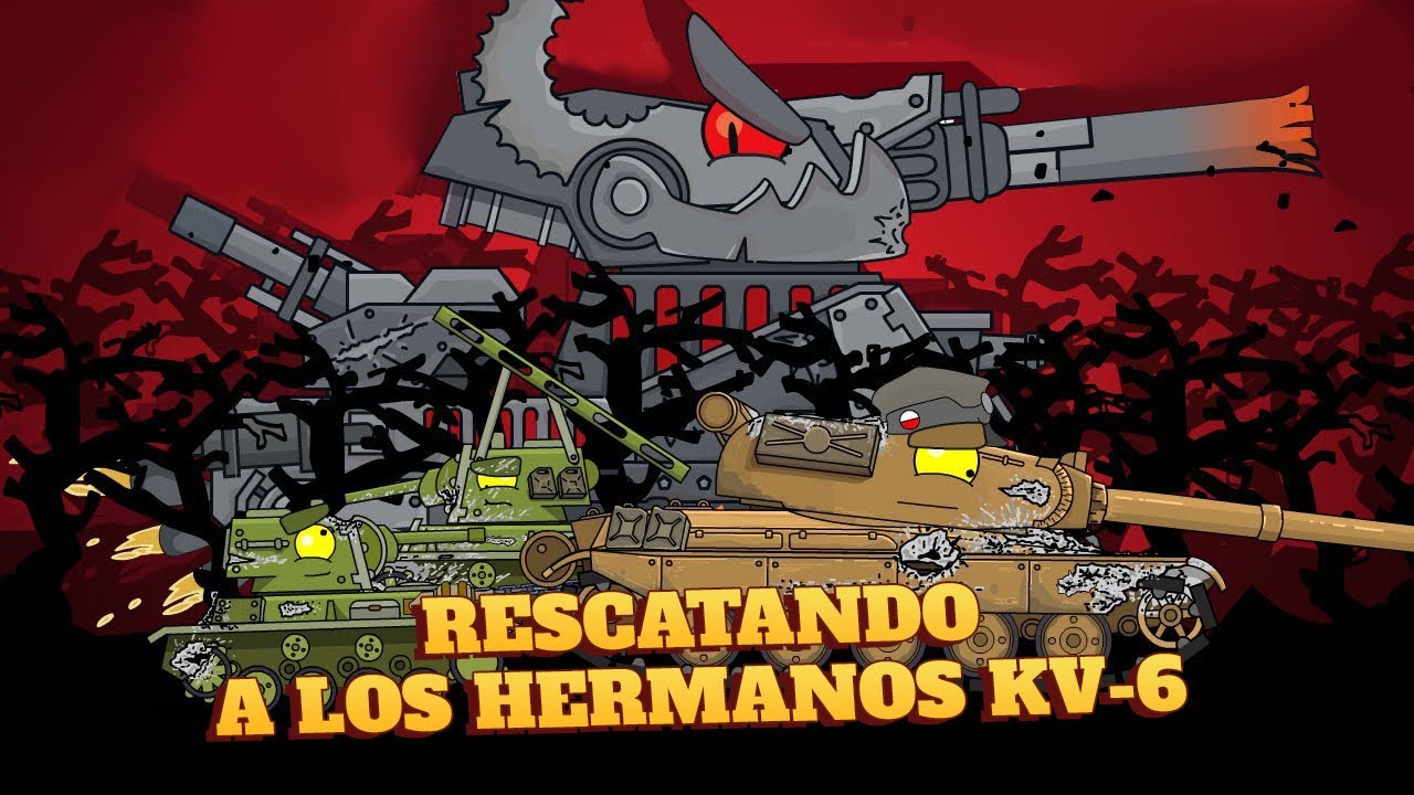 Little Polish Fellow Rescue the KV-6 Brothers - Cartoons about tanks ...
