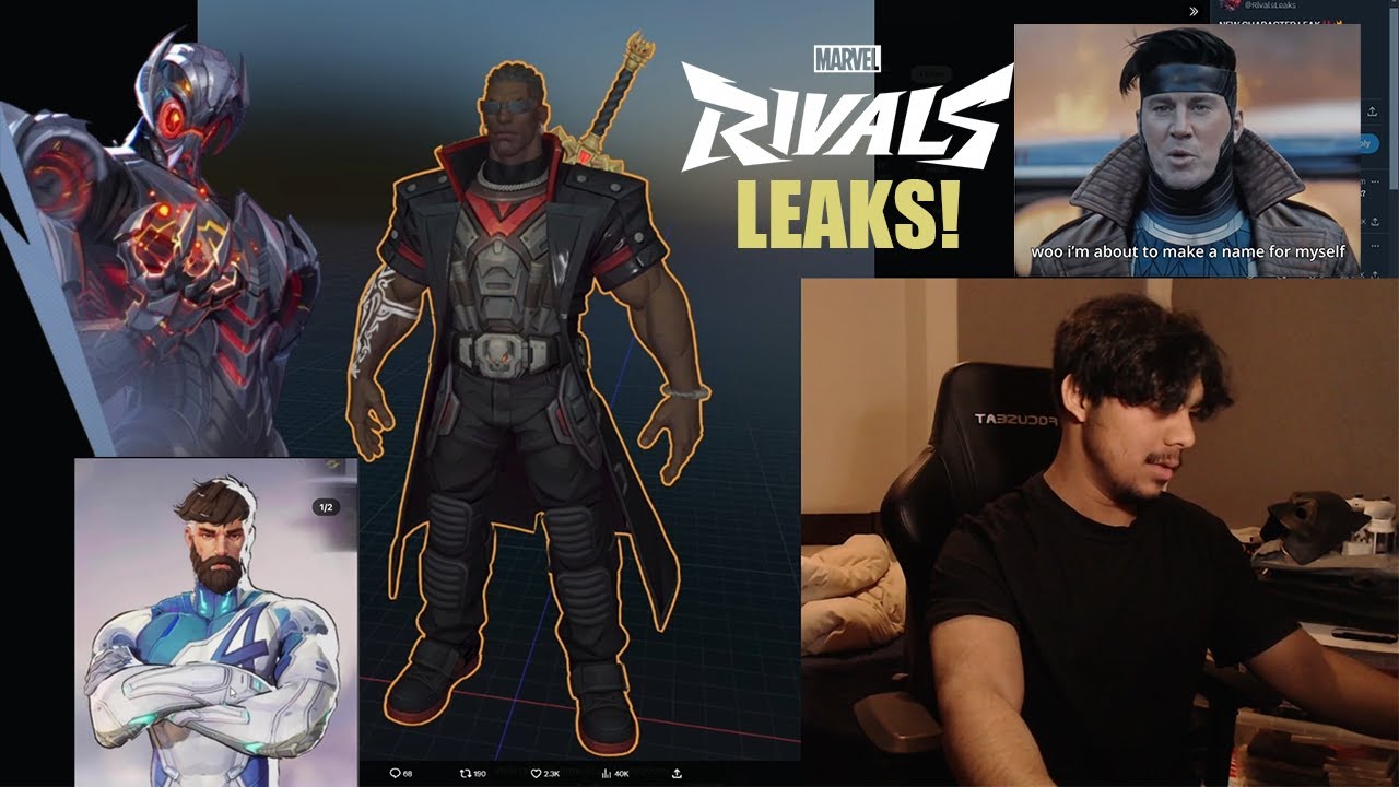 Marvel Rivals NEW CHARACTER LEAKS! (Ultron, Blade, Mr Fantastic) - YouTube