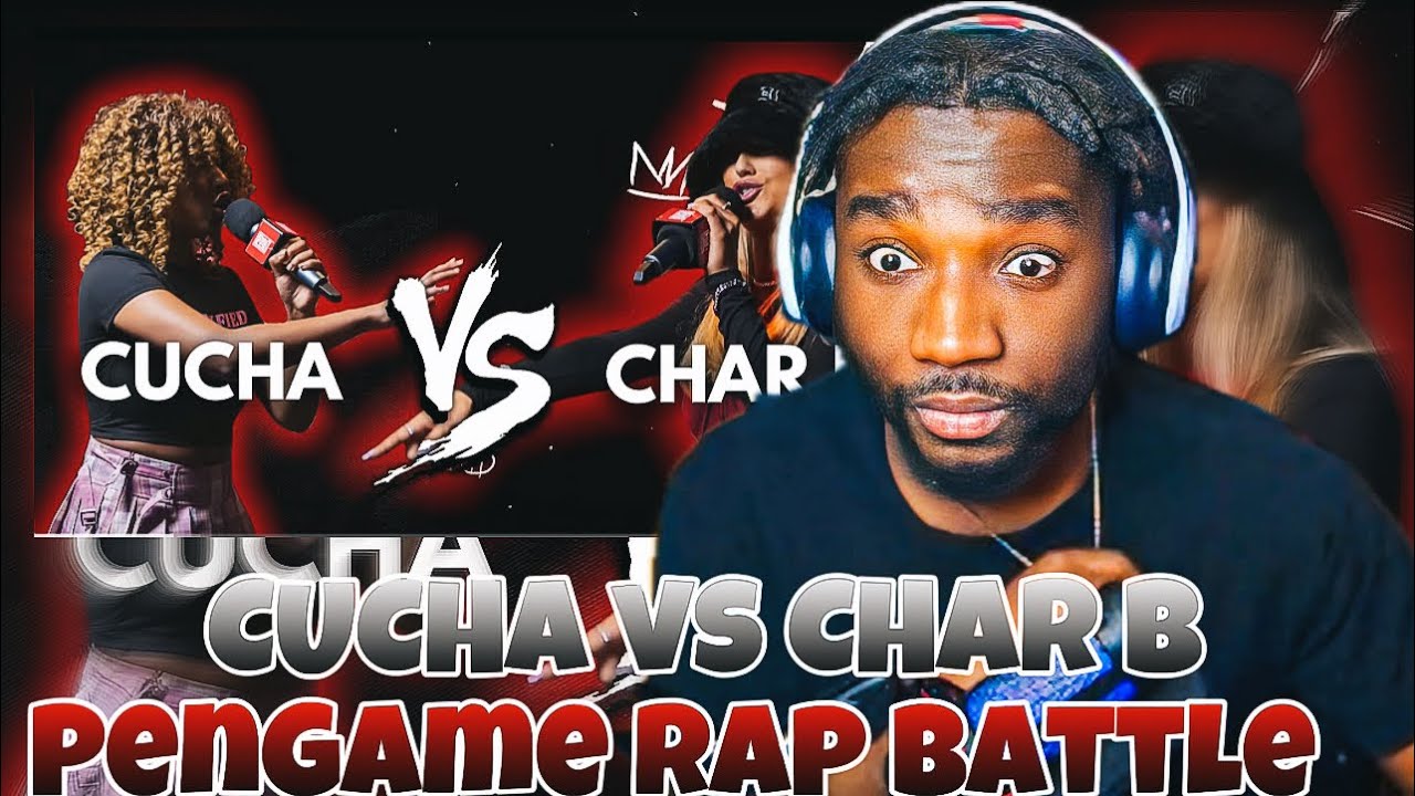 CUCHA vs CHAR B | PenGame Rap Battle 2025 | REACTION - YouTube