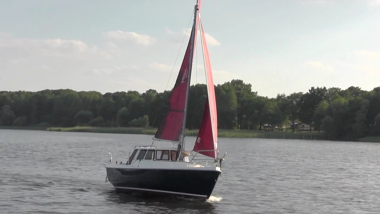 HABER 620 close hauled course and tacking - YouTube