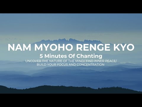Nam Myoho Renge Kyo/ 5 minutes FOR BEGINNERS/ Daimoku - 南無妙法蓮華經/ Chanting