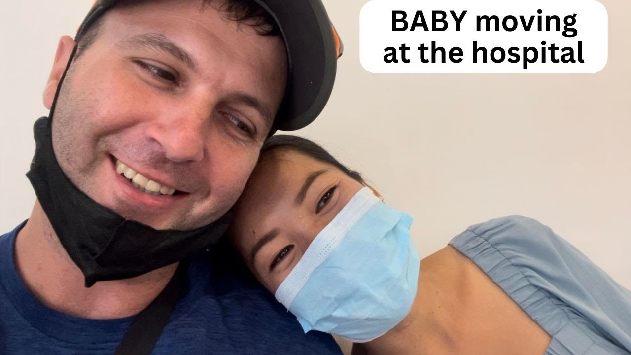 BABY moving - Long day at the clinic - Eating healthy walking around ...