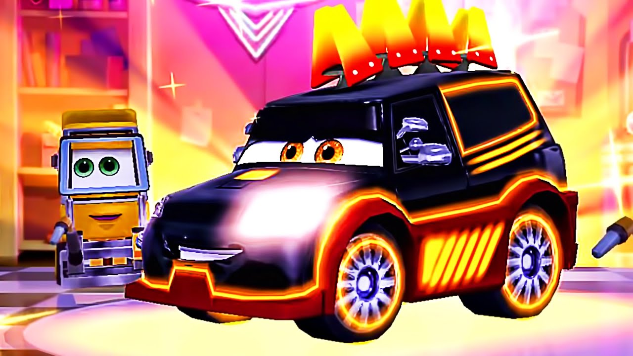 Cars 2: Neon Track Yokoza - Fast as Lightning GamePlay - YouTube