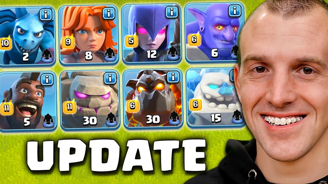 Clash Of Clans New Dark Troops Coming Soon