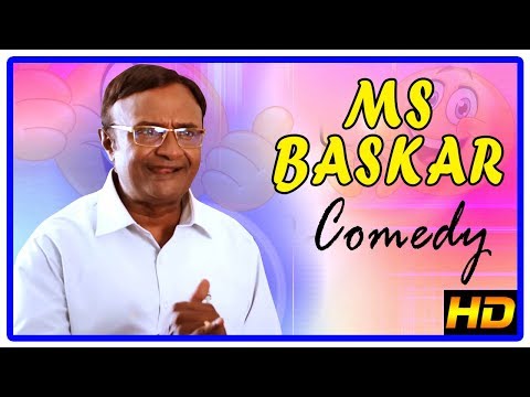 MS Baskar Back 2 Back Best Comedy Scenes | MS Bhaskar | Tamil Comedy Scenes | AP International