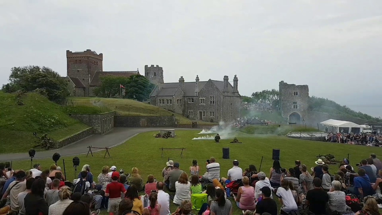 WW2 Weekend in Dover Castle - YouTube