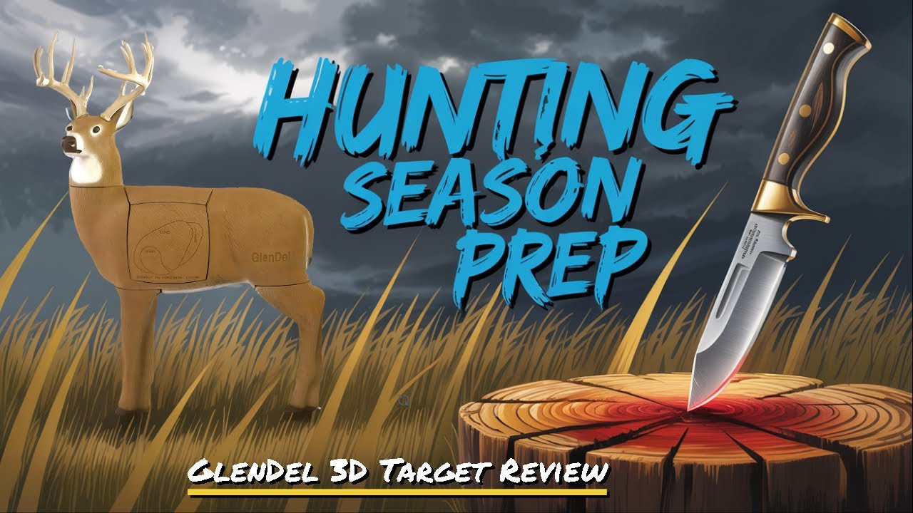 Prepping for season GlenDel 3D Target Review - YouTube